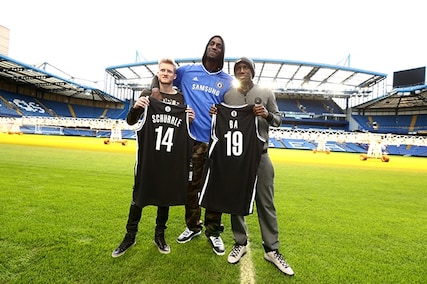 Kevin Garnett meets Chelsea FC | Brooklyn Nets