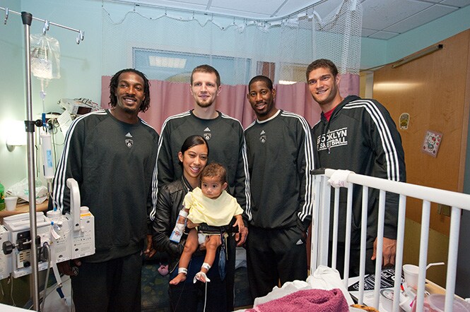 Borough Park, Hospital Visit Photo Gallery | NBA.com