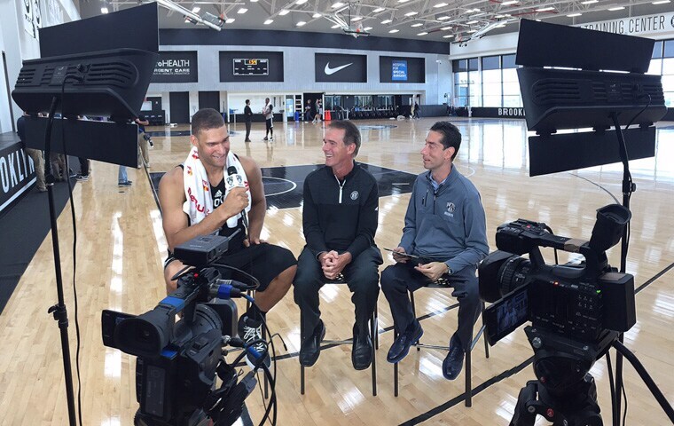 Brook Lopez Facebook Live Gallery | Brooklyn Nets
