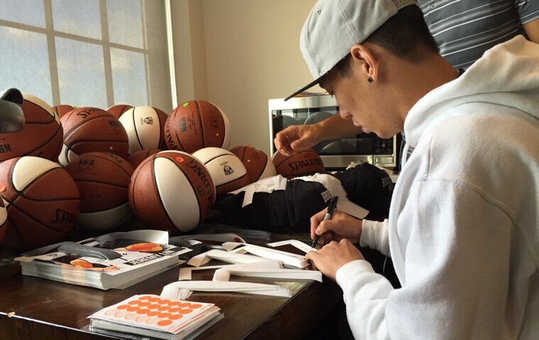 Brooklyn Nets Signing Session Photo Gallery