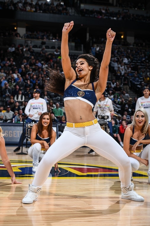 Nuggets Dancers January 13 Photo Gallery Nba