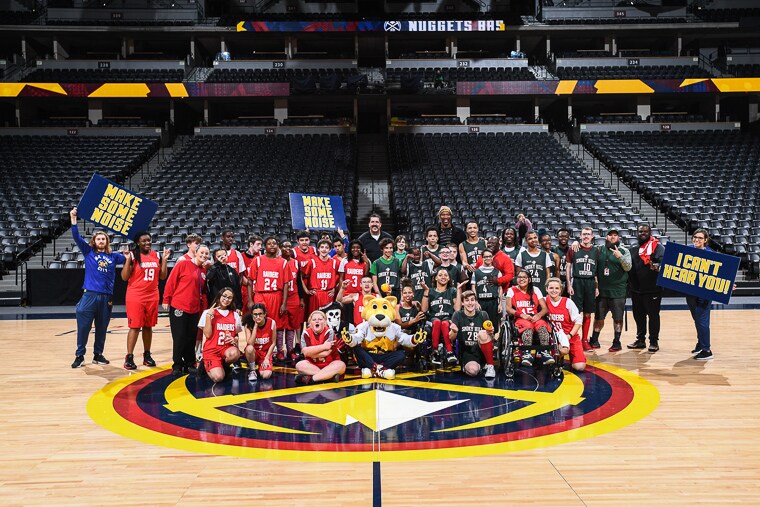 Unified Basketball at the Pepsi Center Photo Gallery | NBA.com