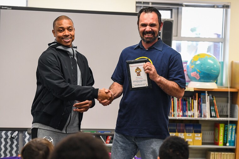 Most Valuable Teacher Award | James Hoekstra Photo Gallery | NBA.com