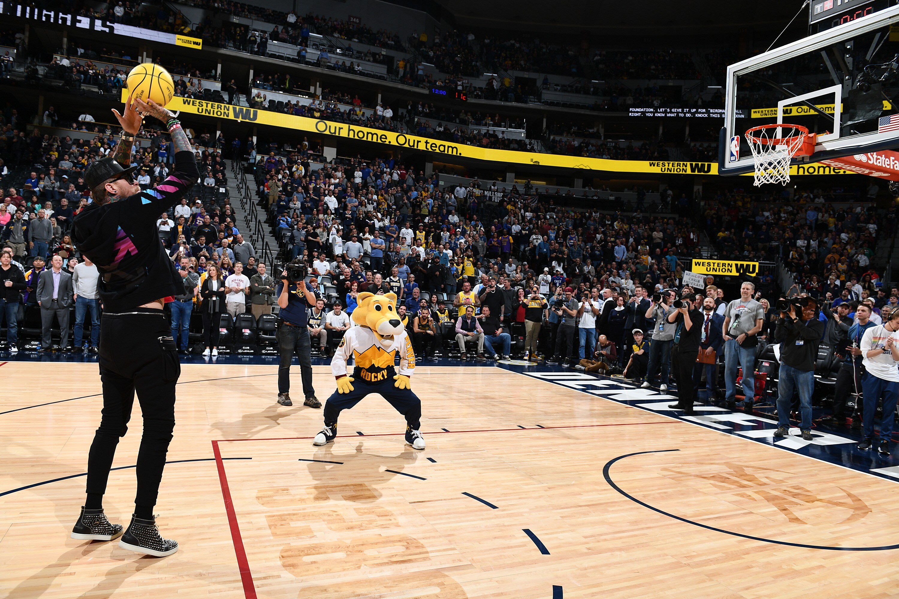 Western Union First Shot | Chris Andersen Photo Gallery | NBA.com