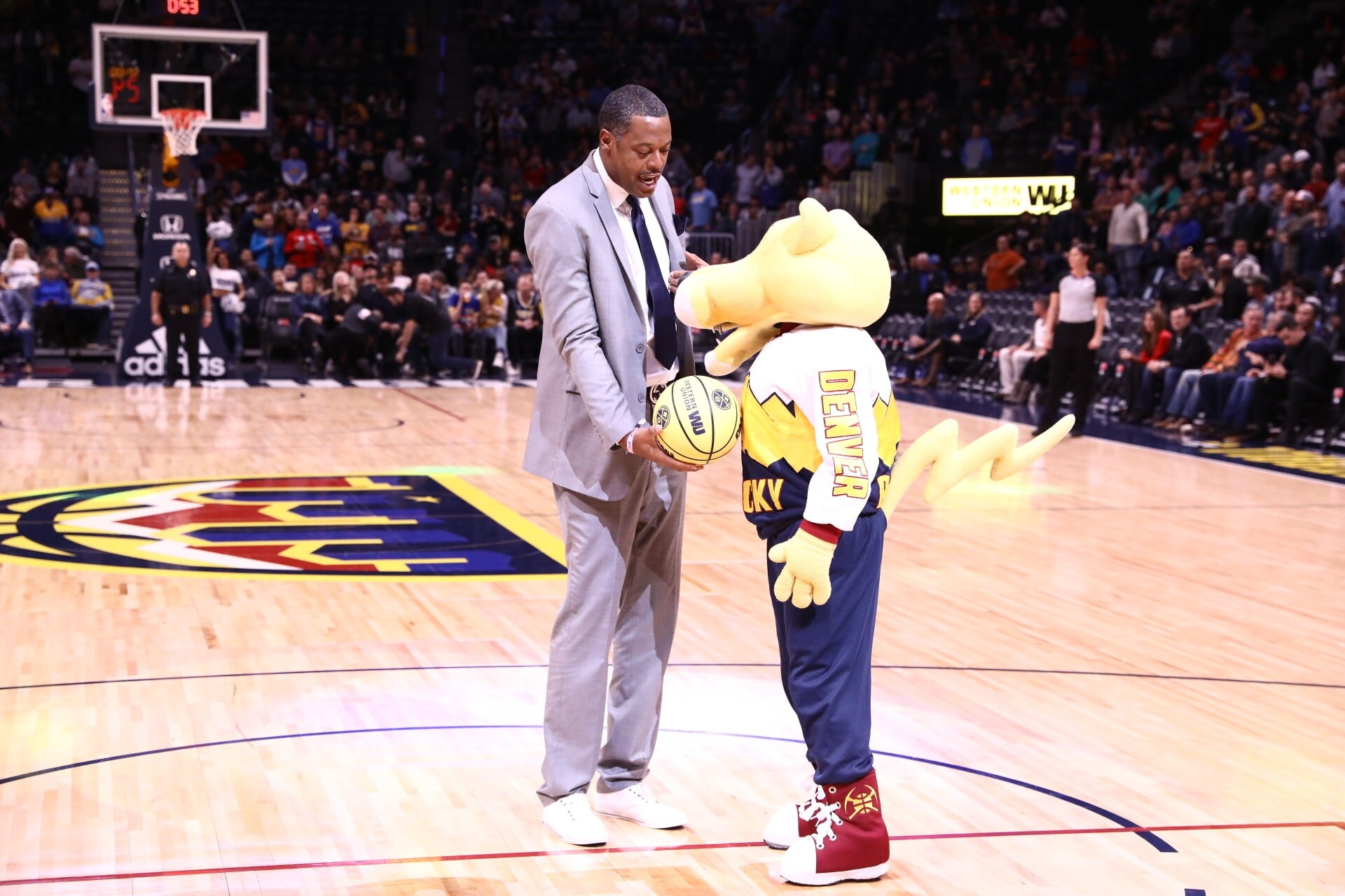 Western Union First Shot | Marcus Camby Photo Gallery | NBA.com
