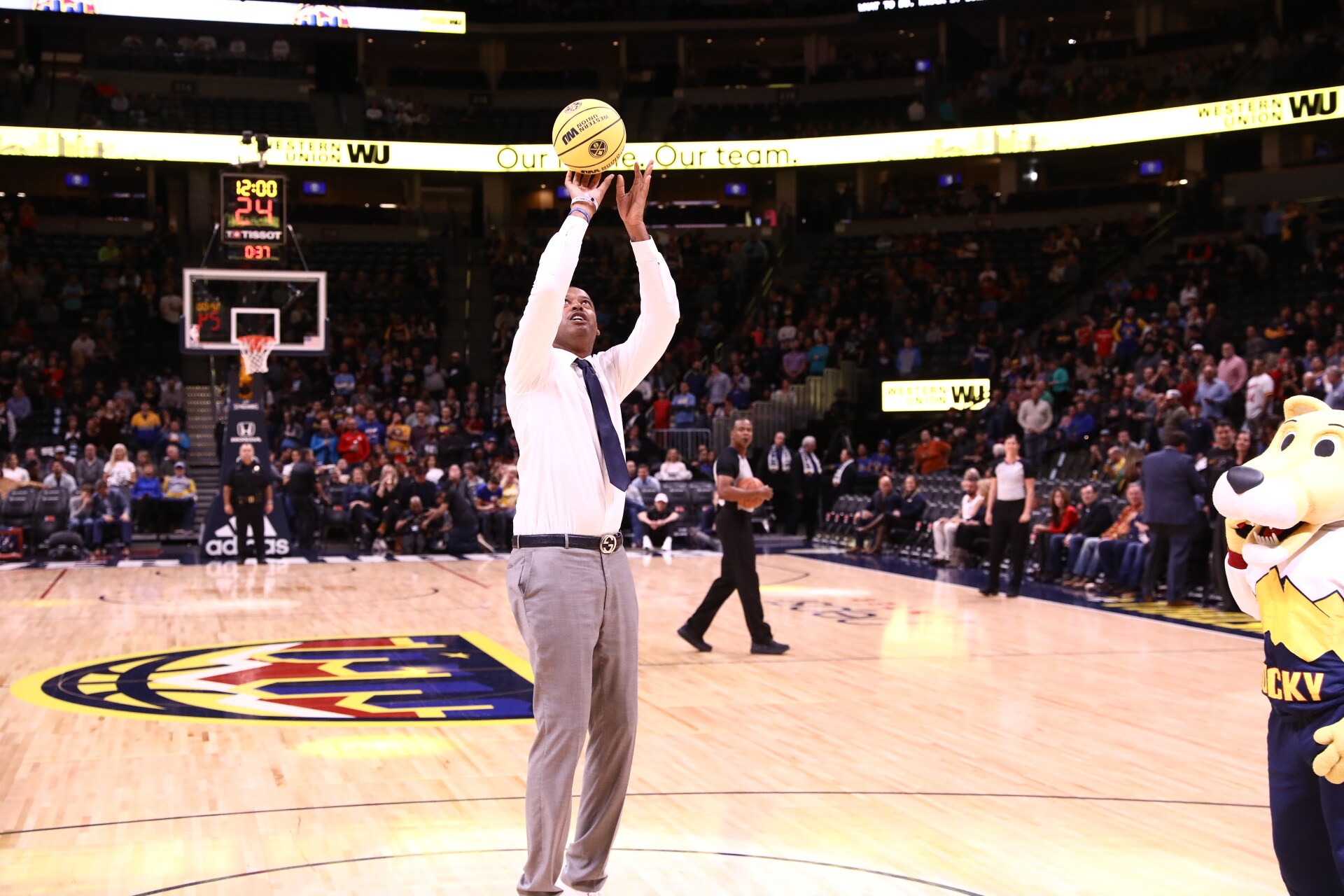 Western Union First Shot | Marcus Camby Photo Gallery | NBA.com