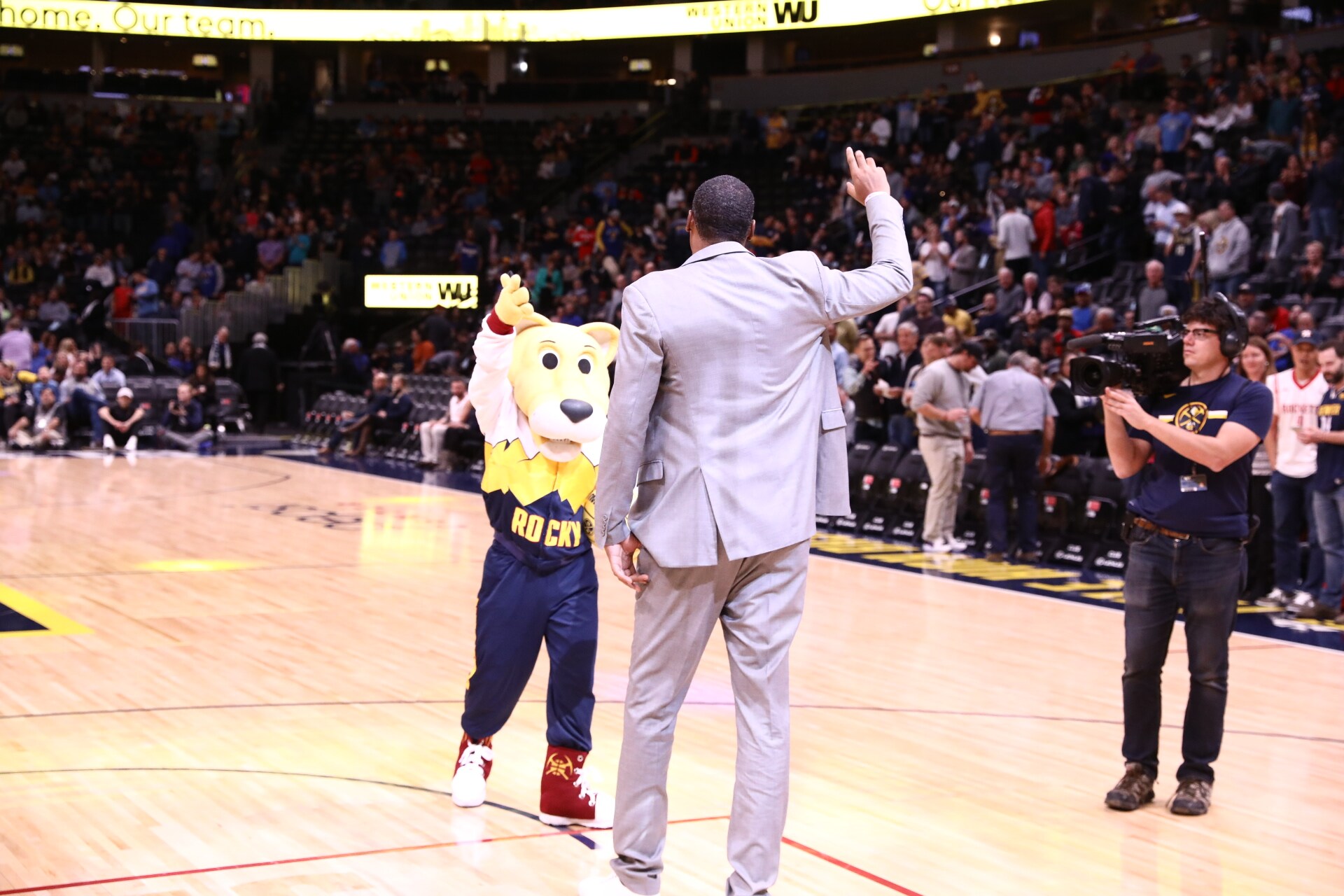 Western Union First Shot | Marcus Camby Photo Gallery | NBA.com