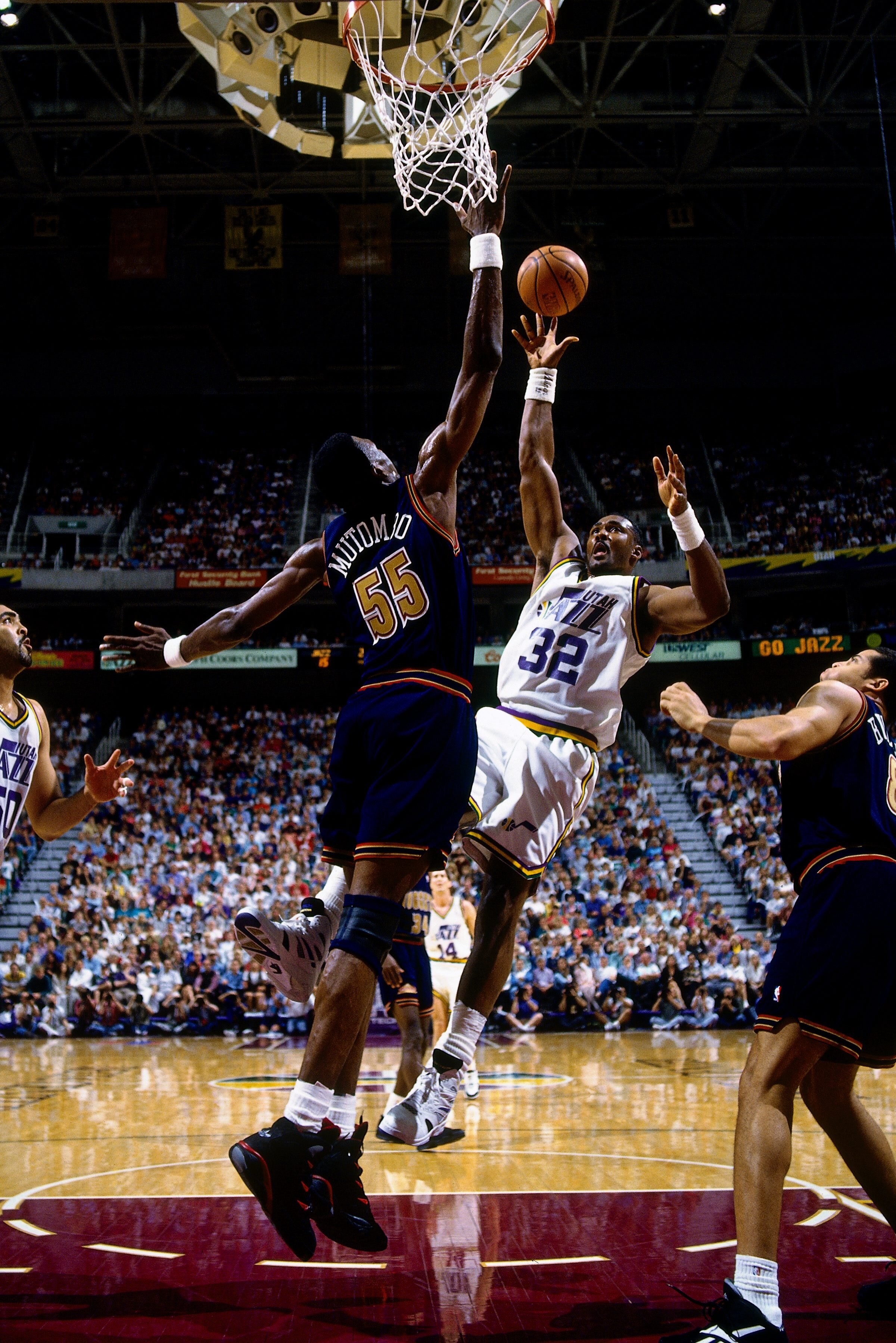 mutombo block record