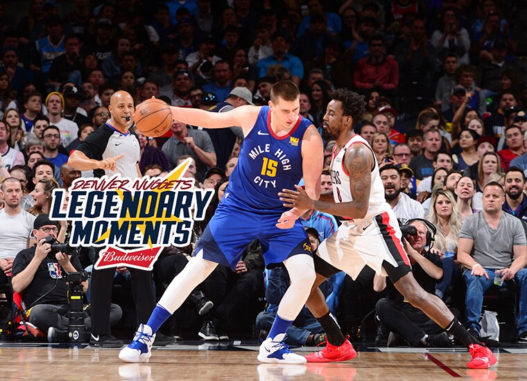 Nuggets Legendary Moments: Denver clinches Northwest Division in 2019 ...