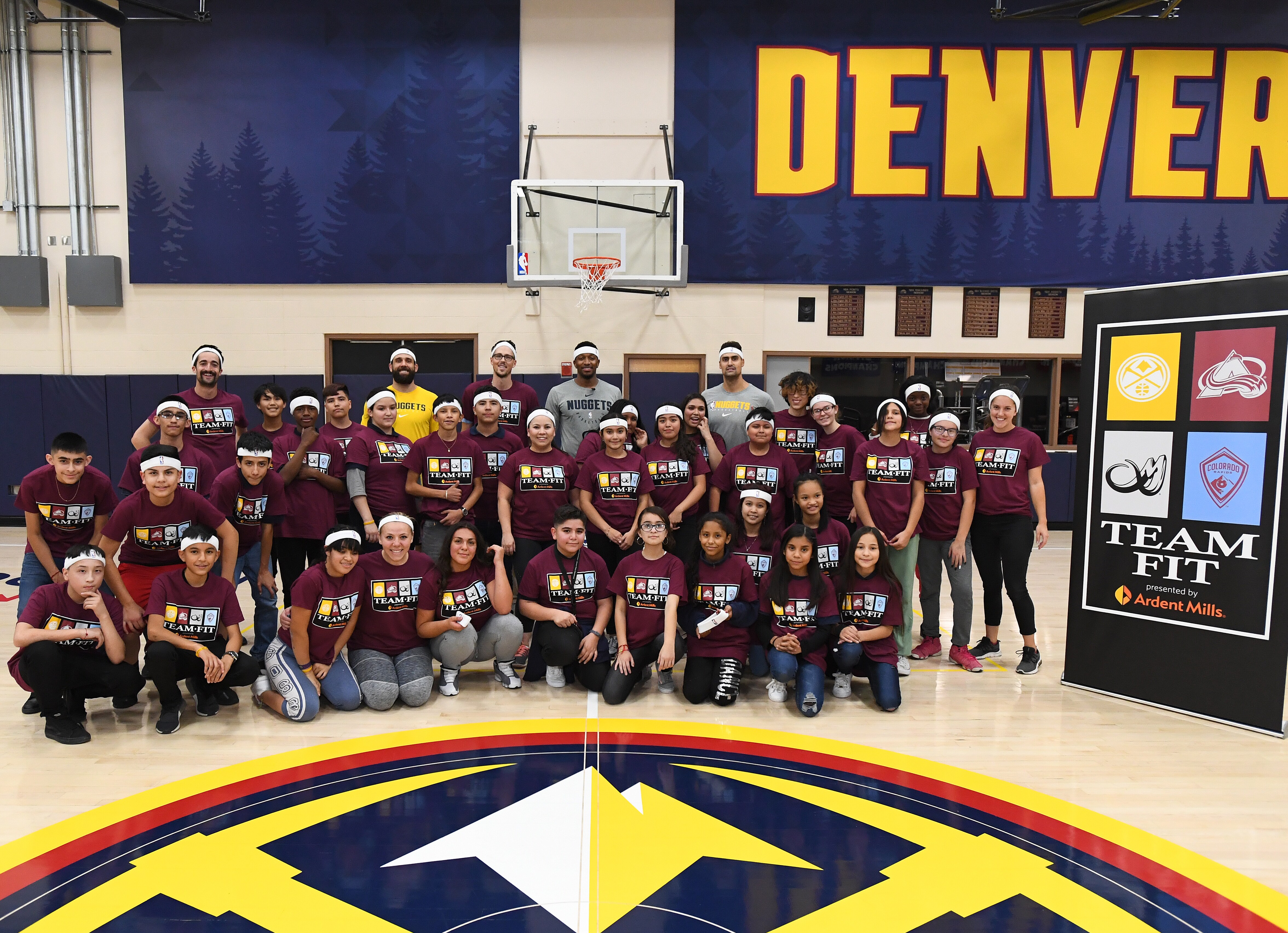 Denver Nuggets promote fitness and exercise in TeamFIT and Jr. Nuggets ...