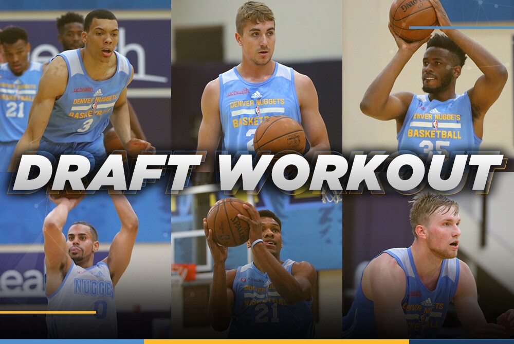 Clavell, King Headline Nuggets Monday Draft Workout Class | Denver Nuggets