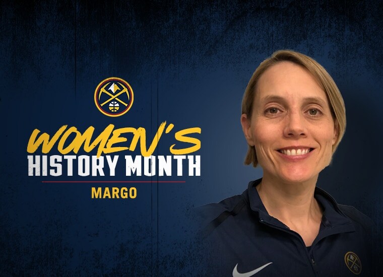 Nuggets honor Women’s History Month: Margo Osborne helps players with ...
