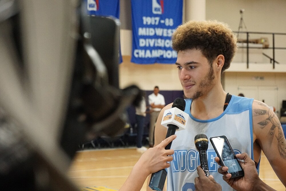 Prospect Q&A: Isaia Cordinier | Denver Nuggets