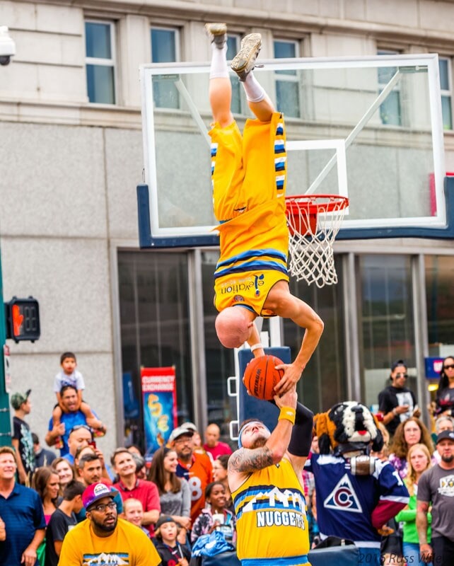 Elevation Dunk Squad Perform at Olympic Kickoff Event Photo Gallery ...