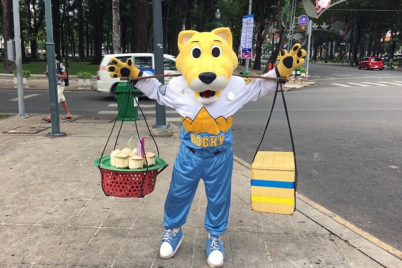 SuperMascot Rocky Visits Vietnam For Jr. NBA Photo Gallery | NBA.com