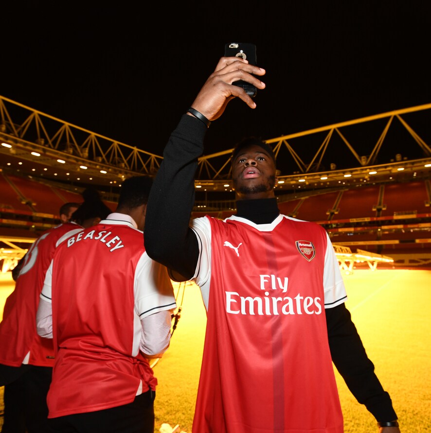 NBA London: Kickin' it with Arsenal F.C. Photo Gallery