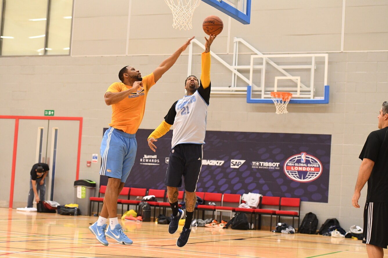 NBA London: Wednesday Practice Photo Gallery