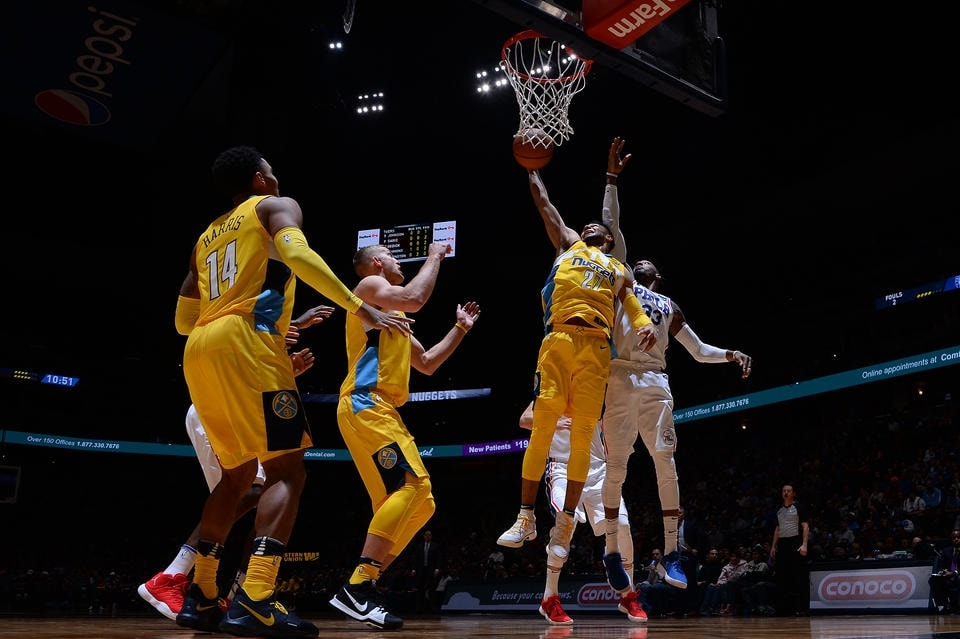 Cold-Shooting Second Half Sinks Nuggets in Loss to Sixers | Denver Nuggets