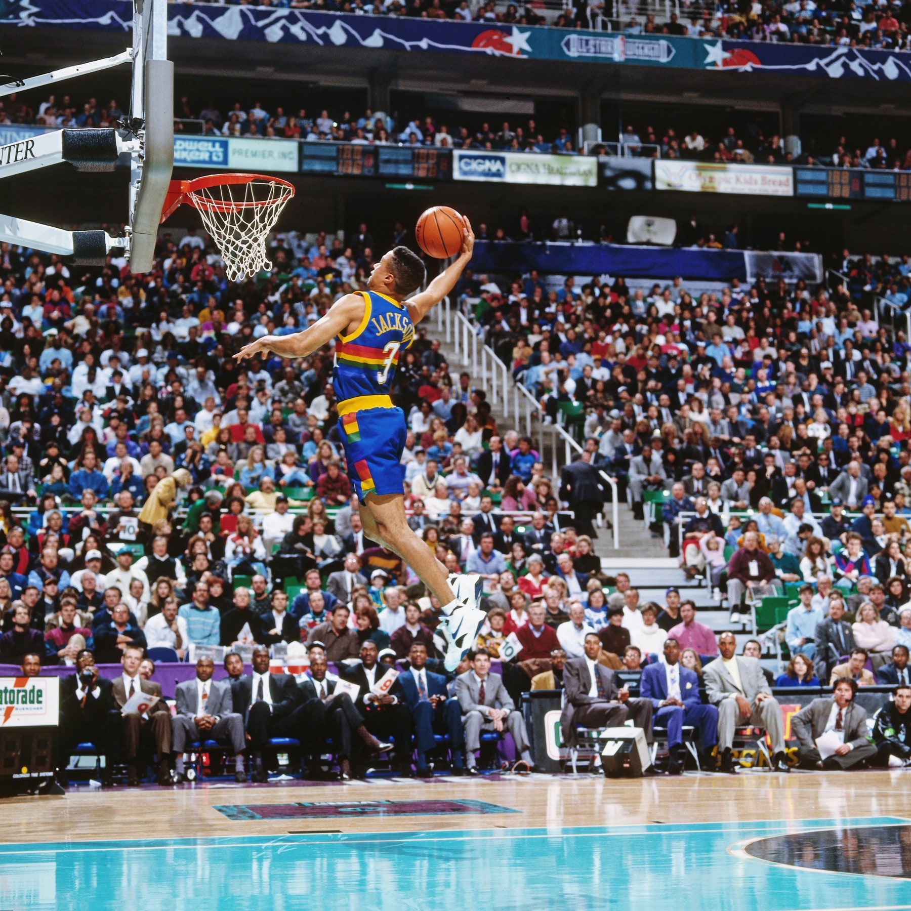 Historical Nuggets Slam Dunk Contest Photos Photo Gallery | NBA.com