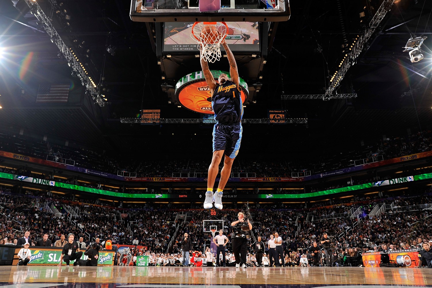 Historical Nuggets Slam Dunk Contest Photos | Denver Nuggets