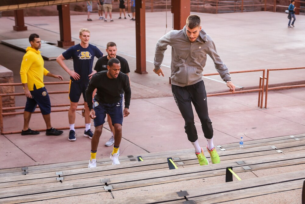 Nuggets Workout at Red Rocks Photo Gallery | NBA.com