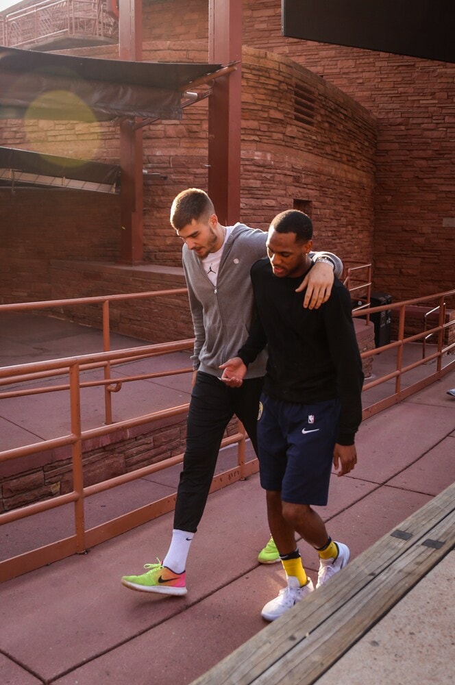 Nuggets Workout at Red Rocks Photo Gallery | NBA.com