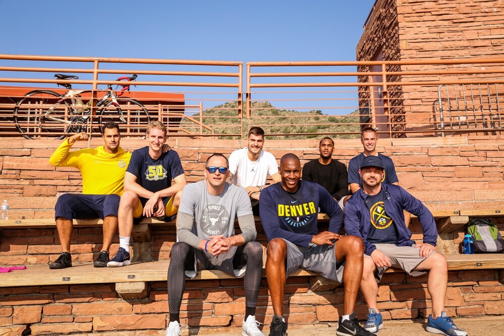 Nuggets Workout at Red Rocks Photo Gallery | NBA.com