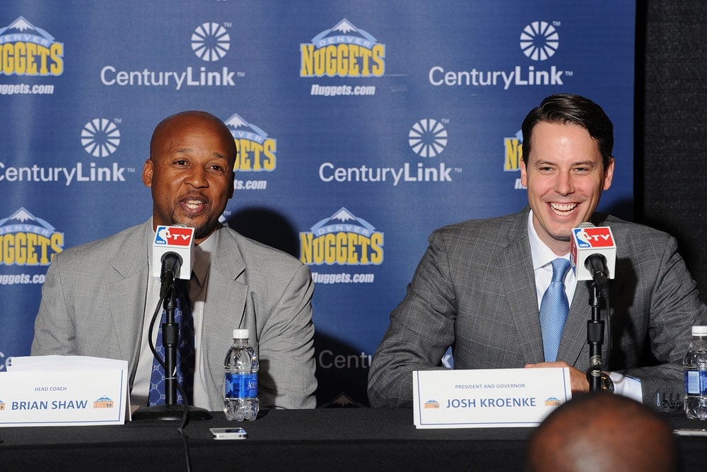 Brian Shaw Coach Nuggets