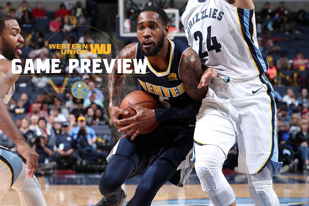 Game Preview: Nuggets Look for Victory in Memphis Without Leading ...