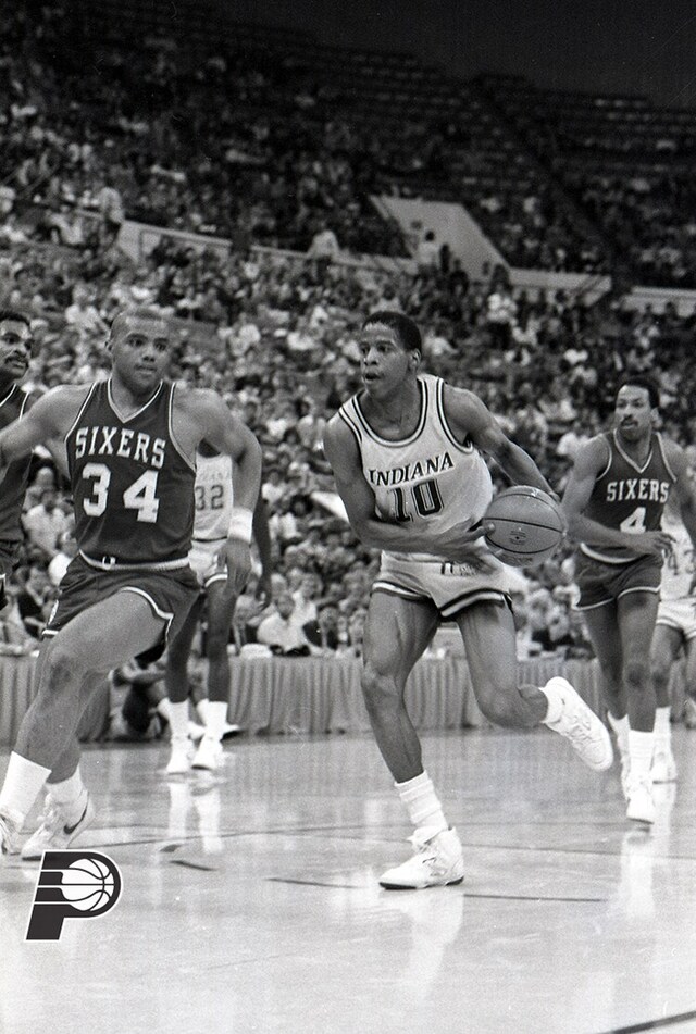 1980s Pacers at a Glance: Vern Fleming Photo Gallery | NBA.com
