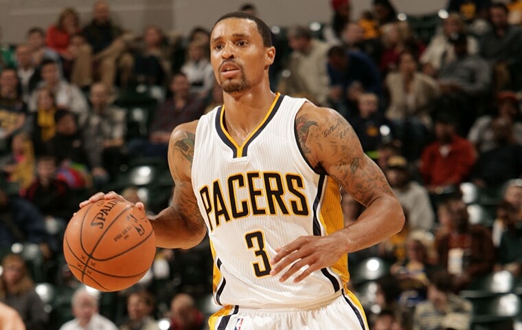 George Hill Back at Practice, Nearing Return | Indiana Pacers