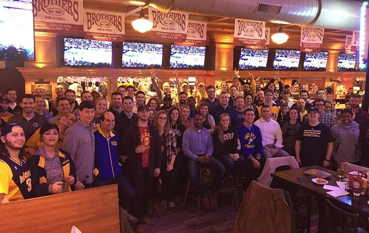 Pacers Staff and Fan Zones Gather to Watch Pacers Play Overseas ...