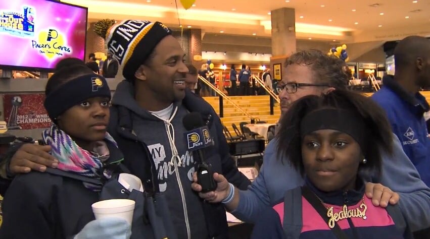 Mike Epps Makes a Stop at "Come To Our House" | Indiana Pacers