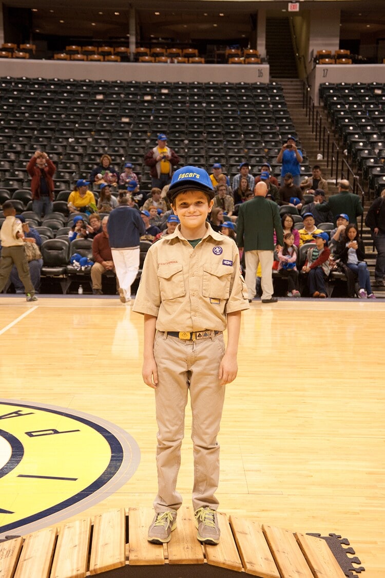 Scout Night at Pacers Game | Indiana Pacers