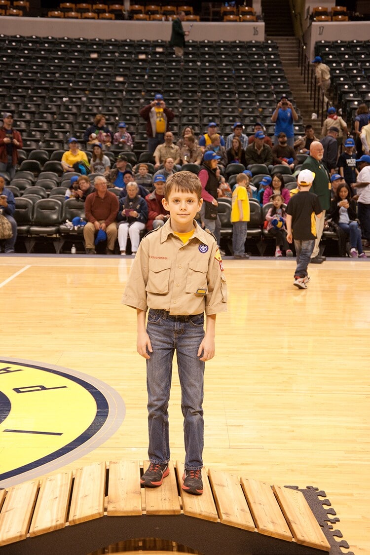 Scout Night at Pacers Game | Indiana Pacers