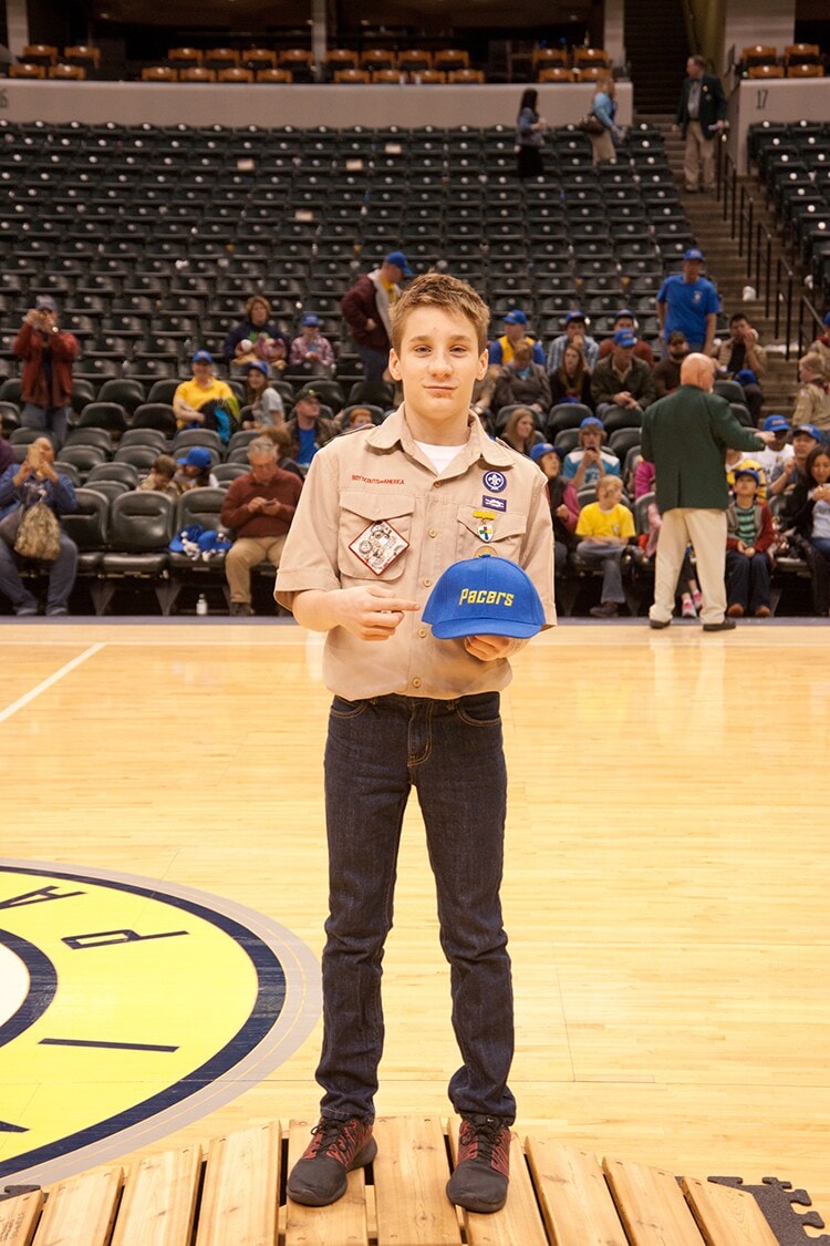Scout Night at Pacers Game | Indiana Pacers