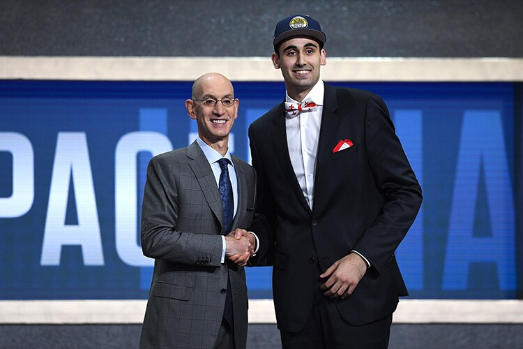 2019 Draft: Pacers Select Goga Bitadze Photo Gallery | NBA.com