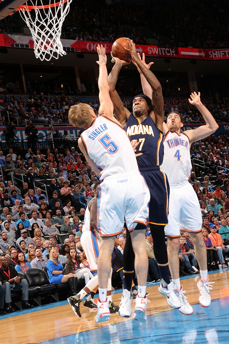 Season in Photos: Jordan Hill | Indiana Pacers