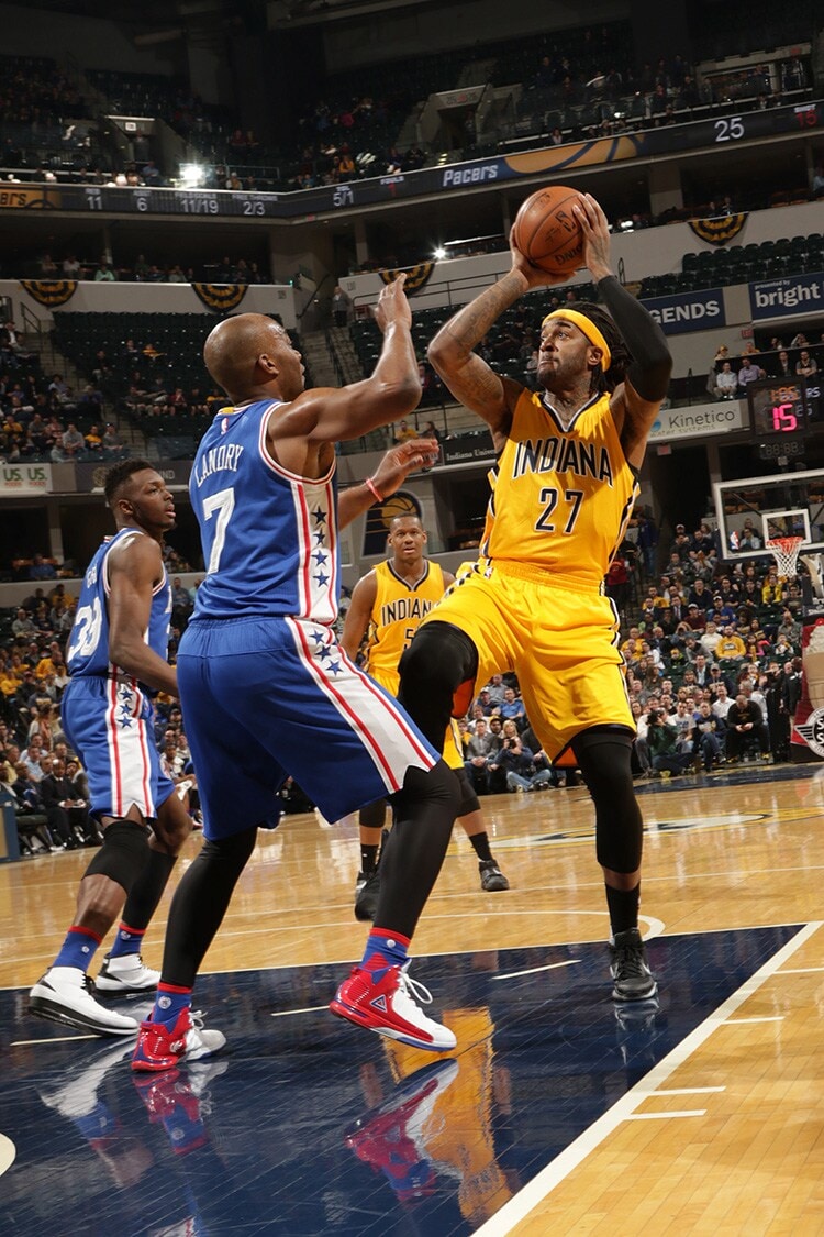 Season in Photos: Jordan Hill | Indiana Pacers