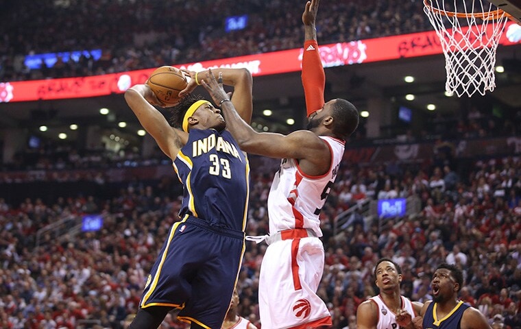 Turner Fights Through Nerves to Impress in Playoff Debut | Indiana Pacers