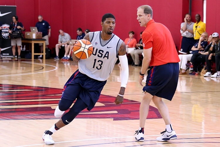 basketball team practice