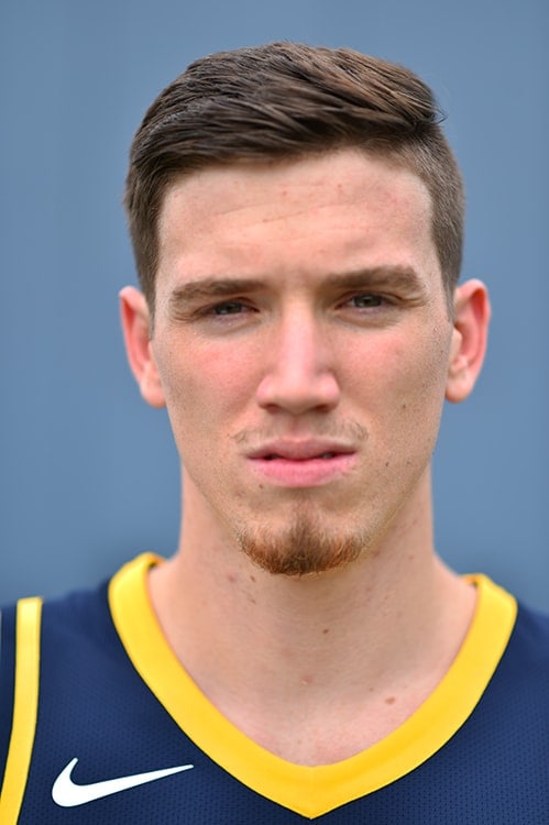 TJ Leaf Shows Off Nike Uniform in Rookie Photo Shoot Photo Gallery ...