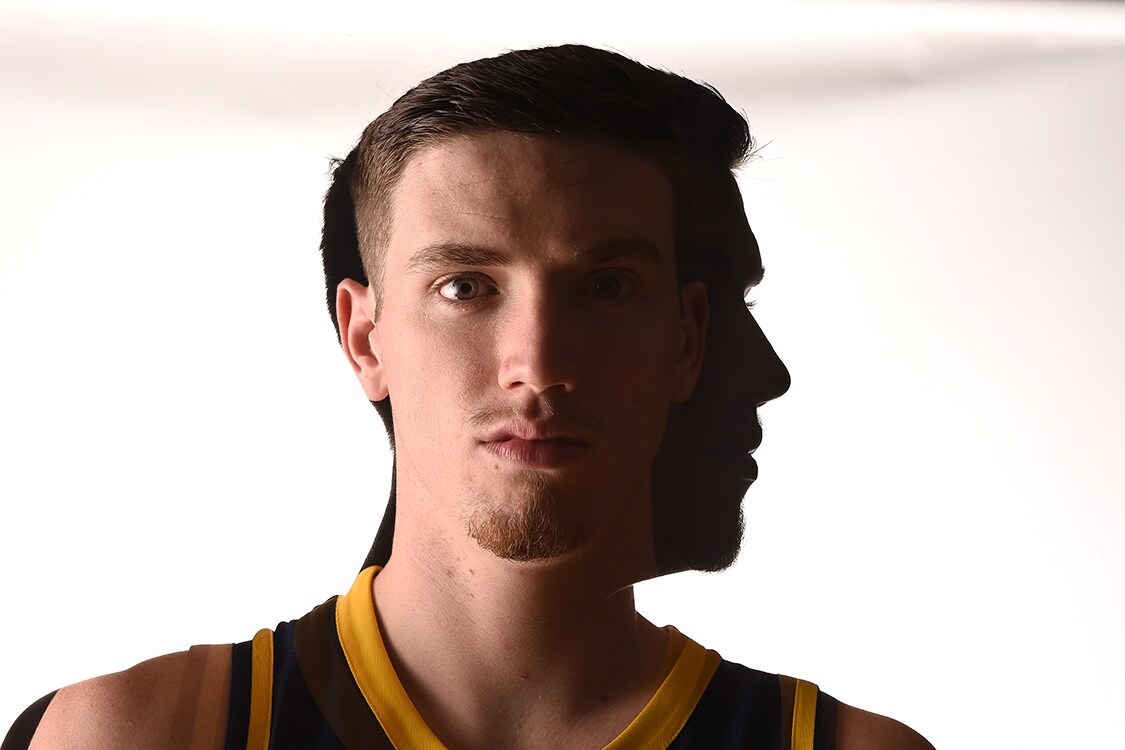 TJ Leaf Shows Off Nike Uniform in Rookie Photo Shoot Photo Gallery ...