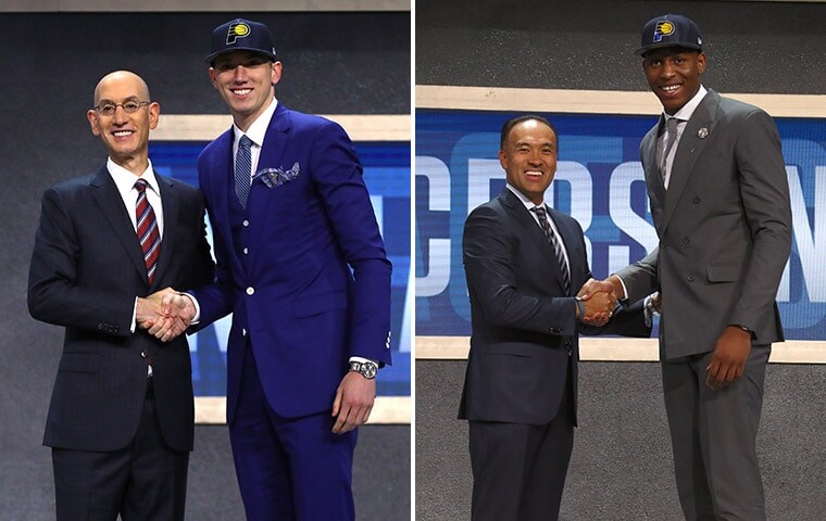 Pacers Draft TJ Leaf with 18th Overall Pick | Indiana Pacers