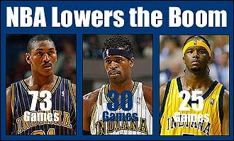 ron artest pacers team