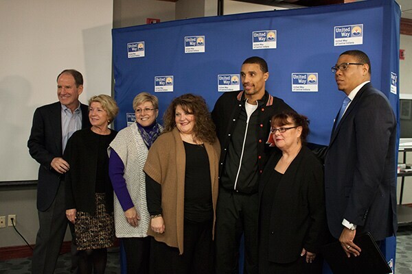 George Hill Announces IPS Teacher Award Photo Gallery | NBA.com