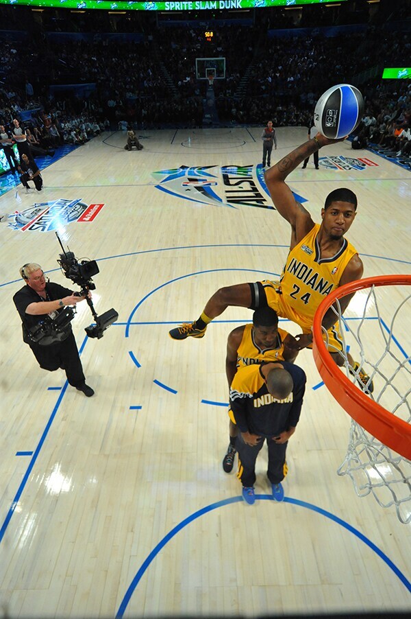 Paul George in 2012 Slam Dunk Contest Photo Gallery | NBA.com