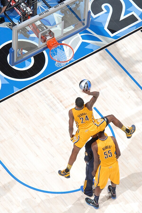 Paul George in 2012 Slam Dunk Contest Photo Gallery | NBA.com