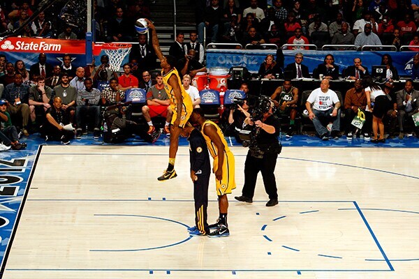 Paul George in 2012 Slam Dunk Contest Photo Gallery | NBA.com