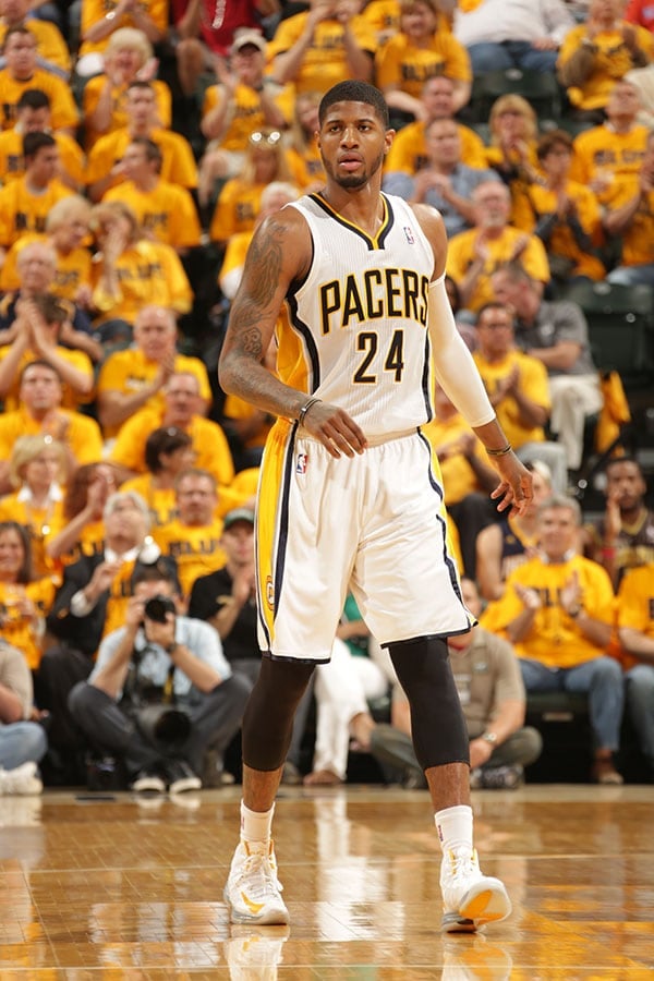 Paul George Forehead